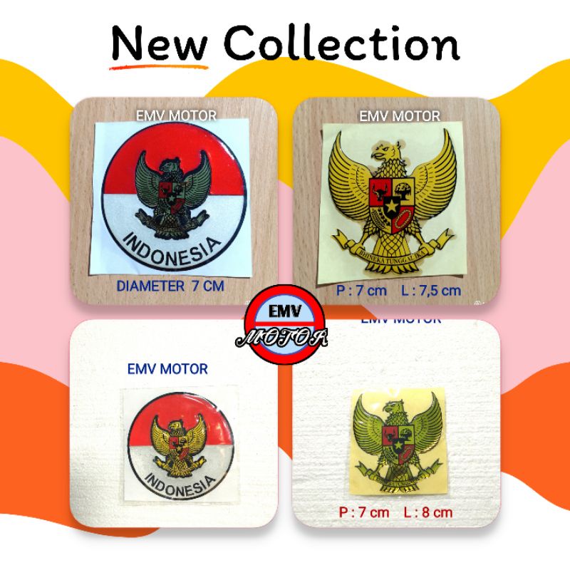 Garuda Embossed Sticker | Shopee Malaysia