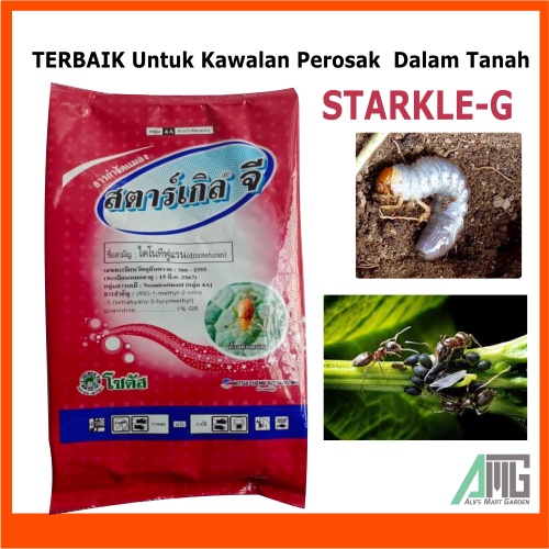 STARKLE G 100g Racun Serangga Insecticide Semut Anai Anai Kumbang Tanah ...