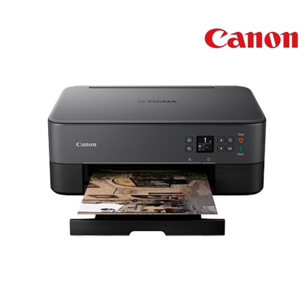 Canon PIXMA TS5370A (Black/ Pink/ Green) Compact Wireless Photo All-In ...