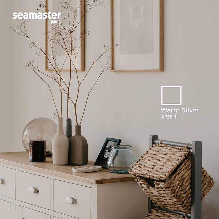 Seamaster Silk Pro | Wall Tex | Beige Cream Series | Warm Silver AP55-1 ...