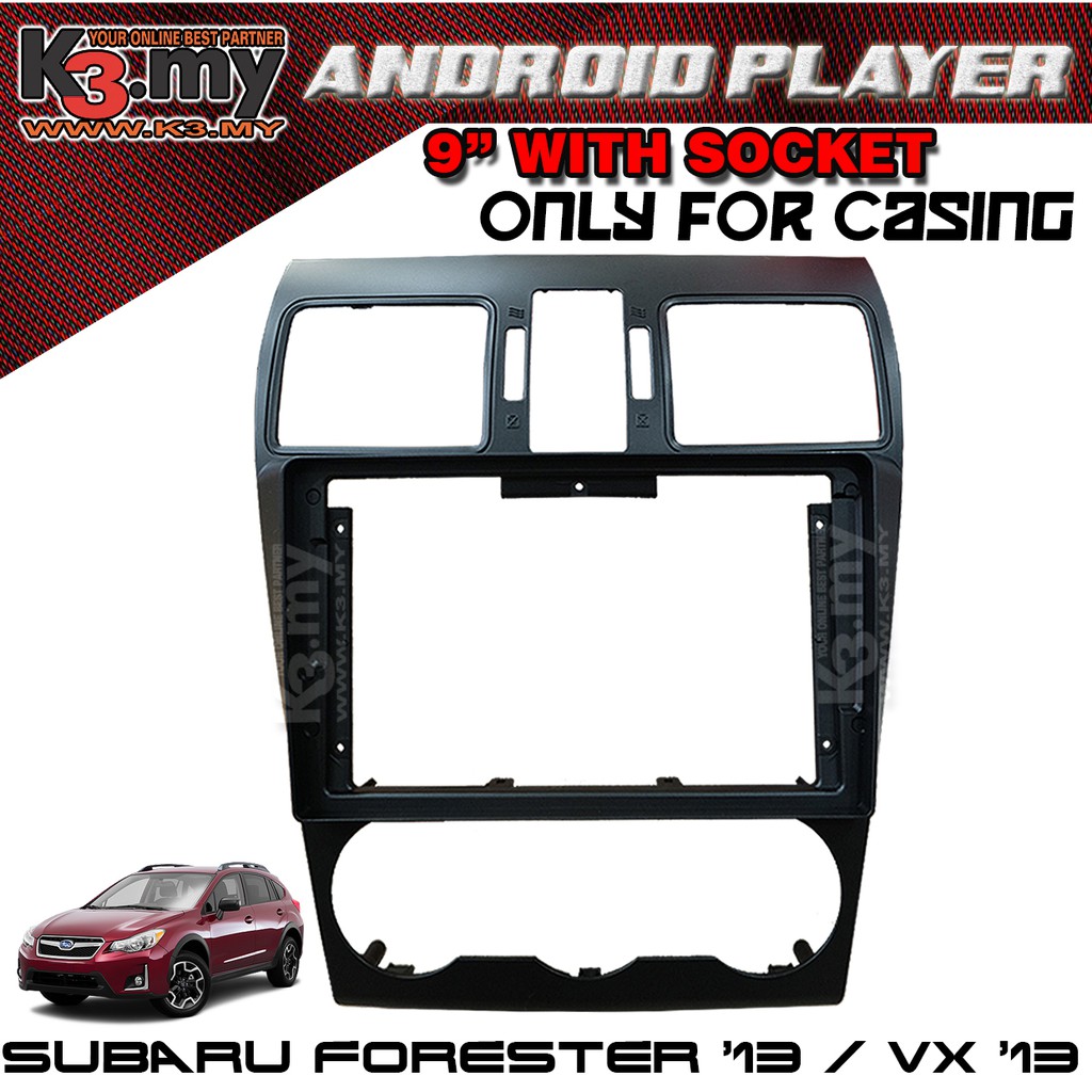 Subaru XV 2013 9" Android Player Casing (Socket) | Shopee Malaysia