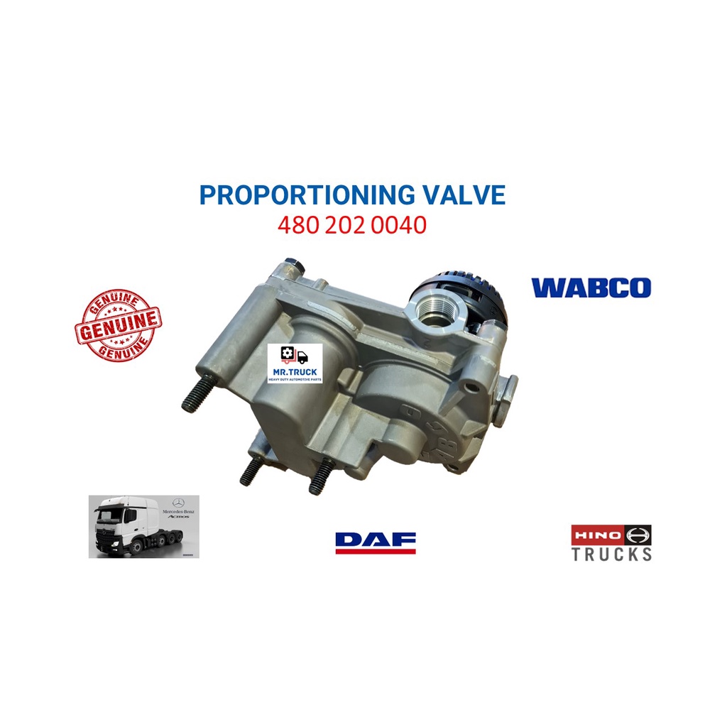WABCO ORIGINAL HINO / UD TRUCK / MAN / MERCEDES TRUCK EBS PROPORTIONAL ...