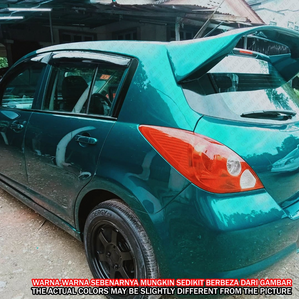 2K Paint 【 AIKKA PZ6 Teal Mica 】 SUPREME PEARLIZED Color Car Motor ...