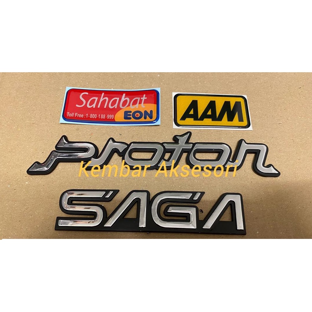 1 set RM30 Proton saga + sticker sahabat eon aam untuk proton saga lama ...