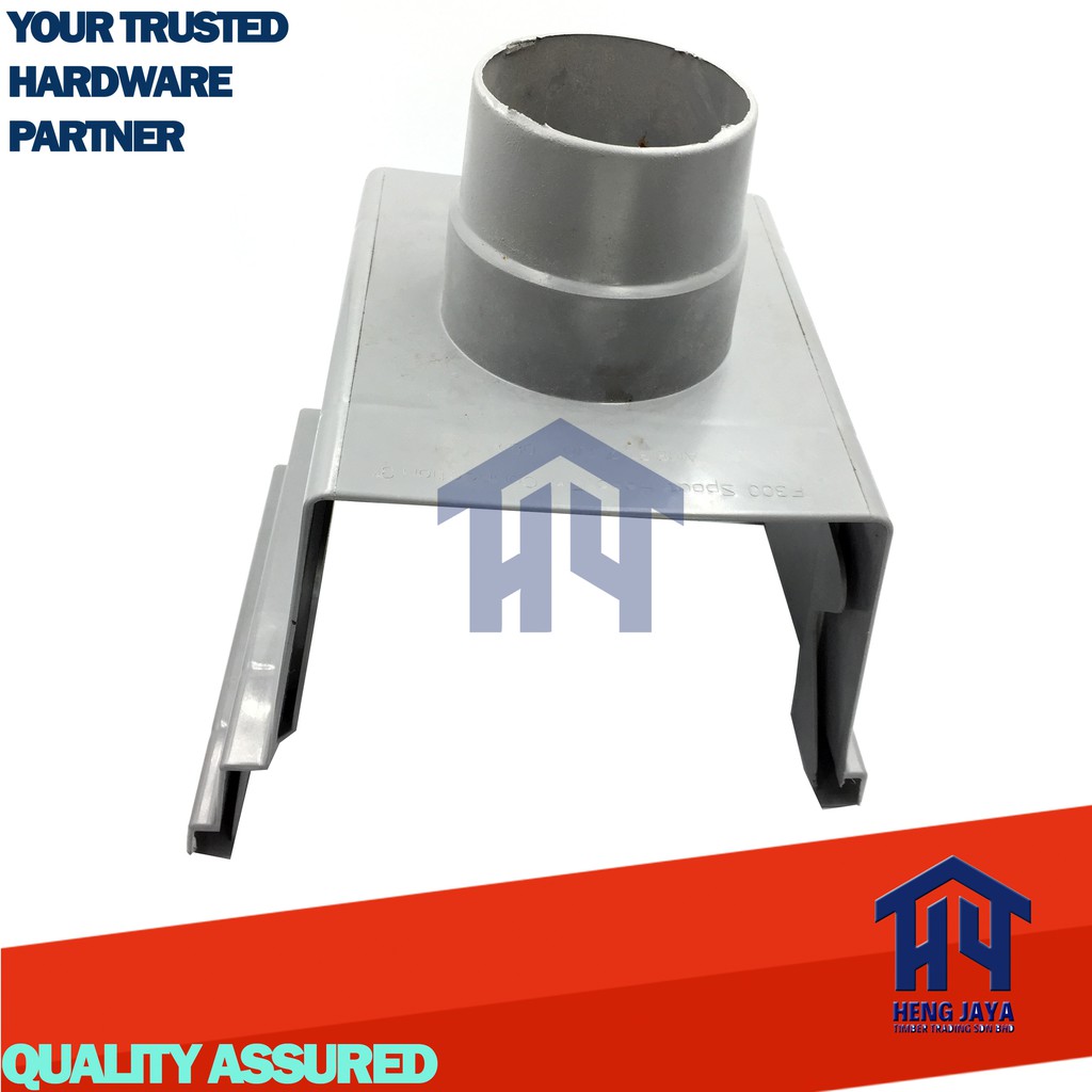 [ARENSI-MARLEY] F300 GREY GUTTER SPOUT HEAD PVC RAINWATER SYSTEM | Shopee Malaysia