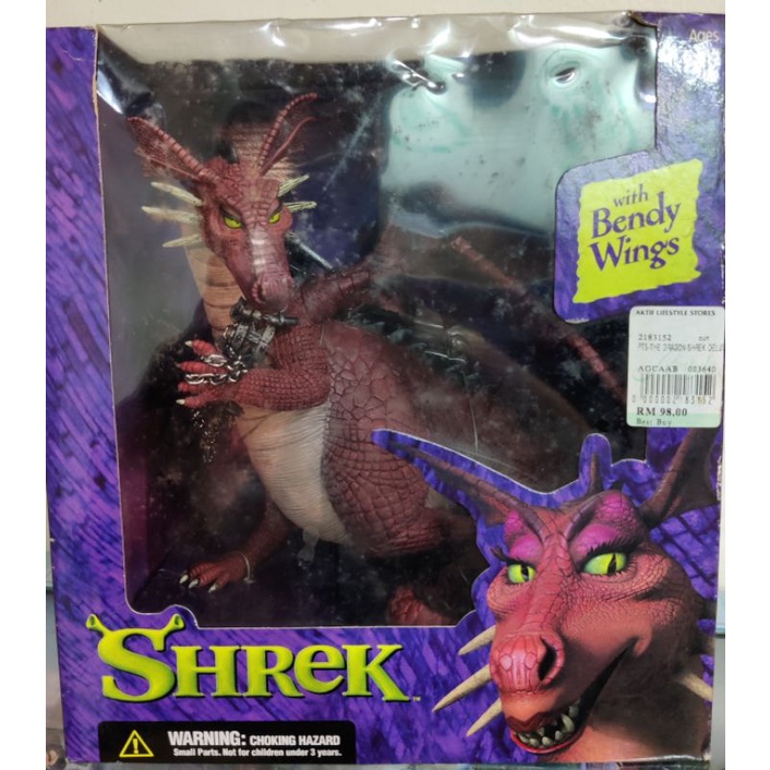Shrek movie characters set and Dragon | Shopee Malaysia