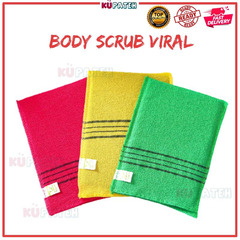 🔥Kain BODY SCRUB Viral || Kain Scrub Badan🔥 | Shopee Malaysia