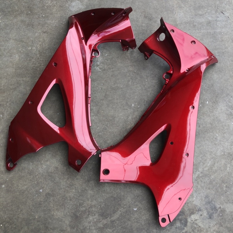 HONDA WAVE 125 WAVE125 MAINPIPE COVER SET MERAH WAVE125 MAIN PIPE COVER ...