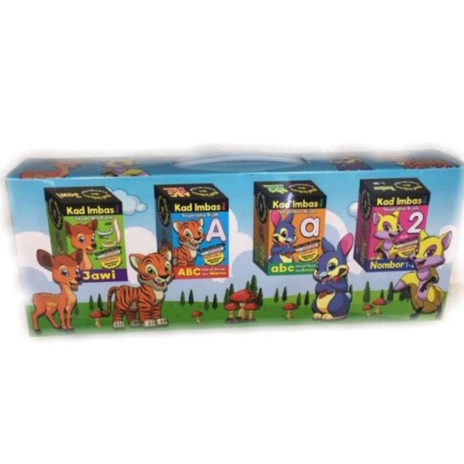 🔥🔥🔥🔥Mini Flash Card for Kids Kad Imbas ABC abc 123 Jawi | Shopee Malaysia