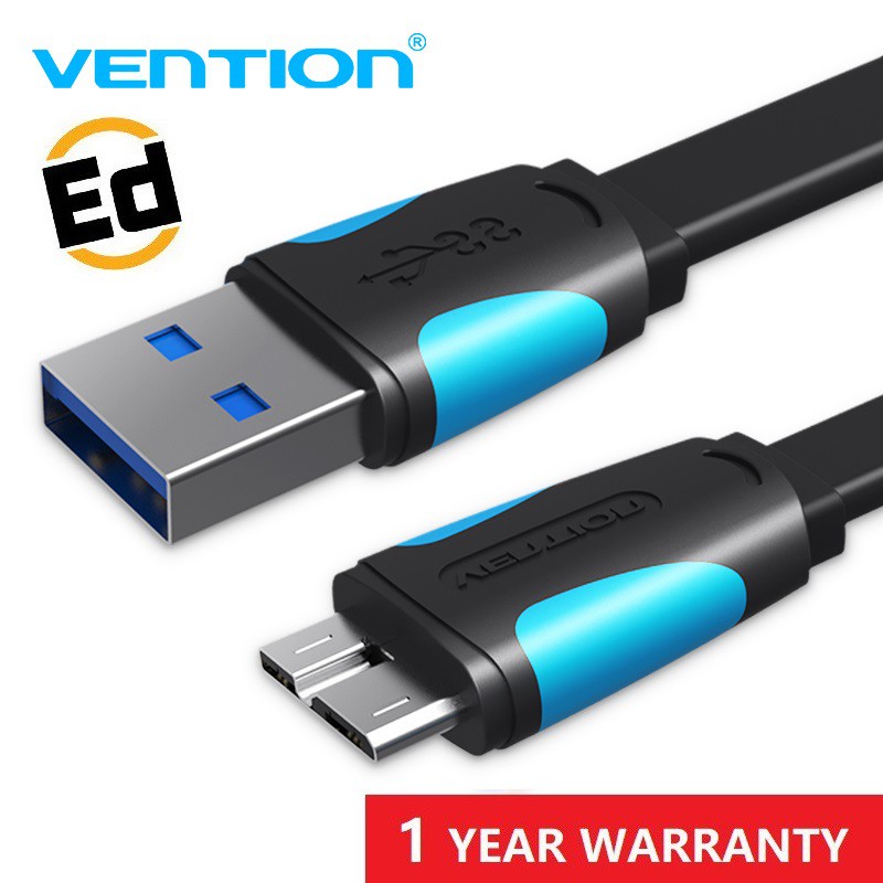 [ READY STOCK ] Vention USB3.0 A Male to Micro B Male Cable Black ...