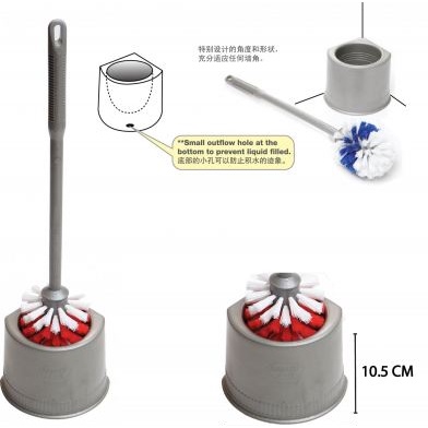 RAYACO Toilet Brush and Holder Set 2000-WC/ Toilet Brush Quality ...