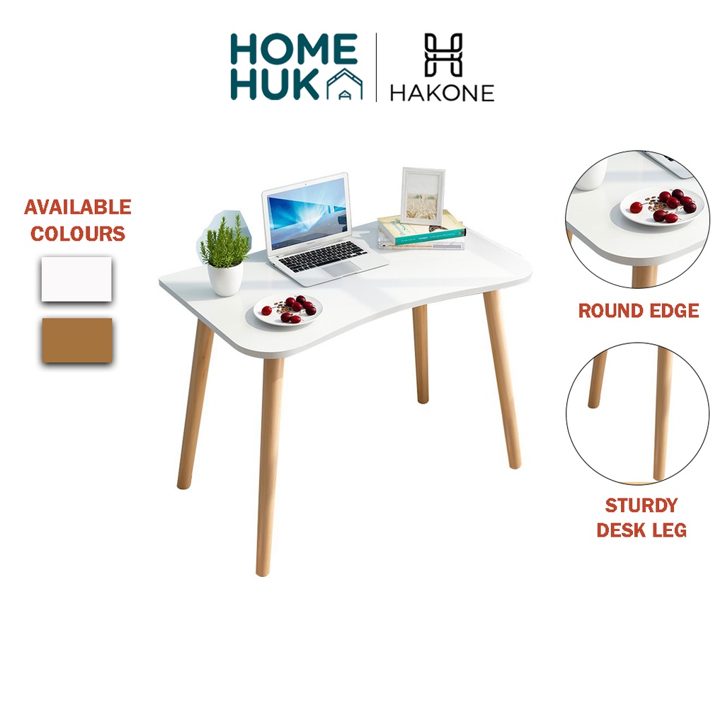 Hakone Round Edge Working Desk / Study Table / Multipurpose Table/ with ...