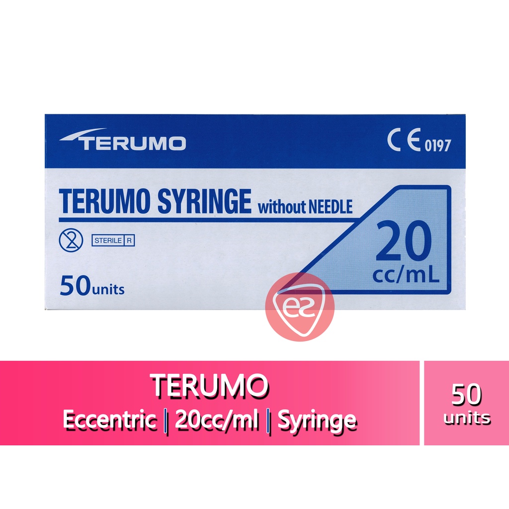 TERUMO SYRINGE 20CC (20ML) ECCENTRIC 50S (CODE SS+20ES) | Shopee Malaysia