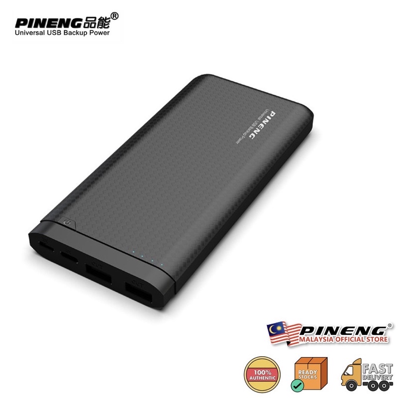 🔥READY STOCK🔥PINENG PN-931 10000mAh Powerbank PN931 10000mAh Lithium ...