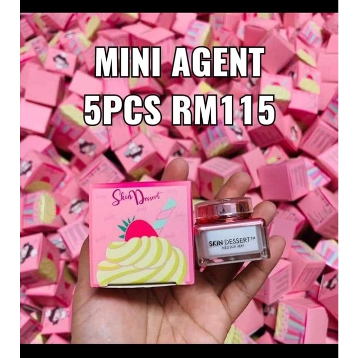 MINI AGENT Skin dessert 5g (5pcs) | Shopee Malaysia