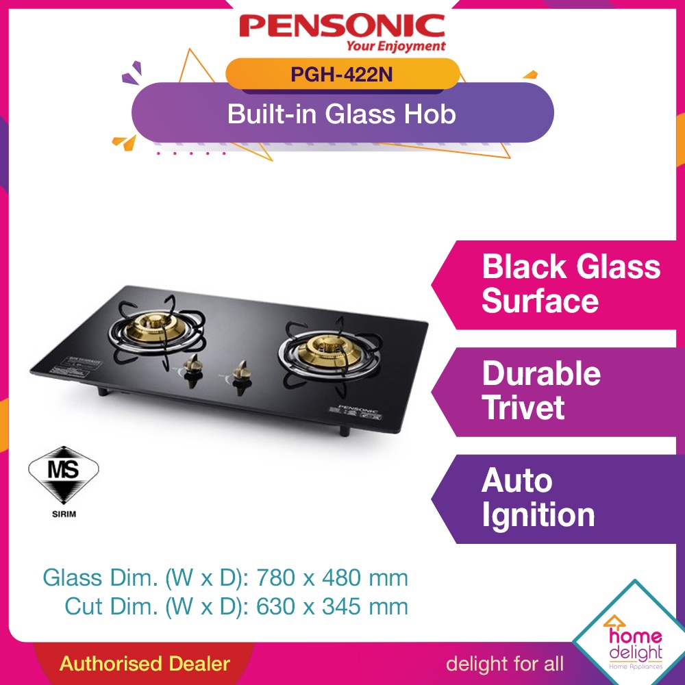 Pensonic Built-In Glass Hob [ PGH-422N / PGH422N ] | Shopee Malaysia