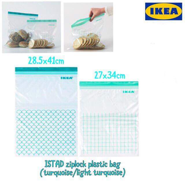IKEA ISTAD PLASTIC ZIPLOCK (L) | Shopee Malaysia