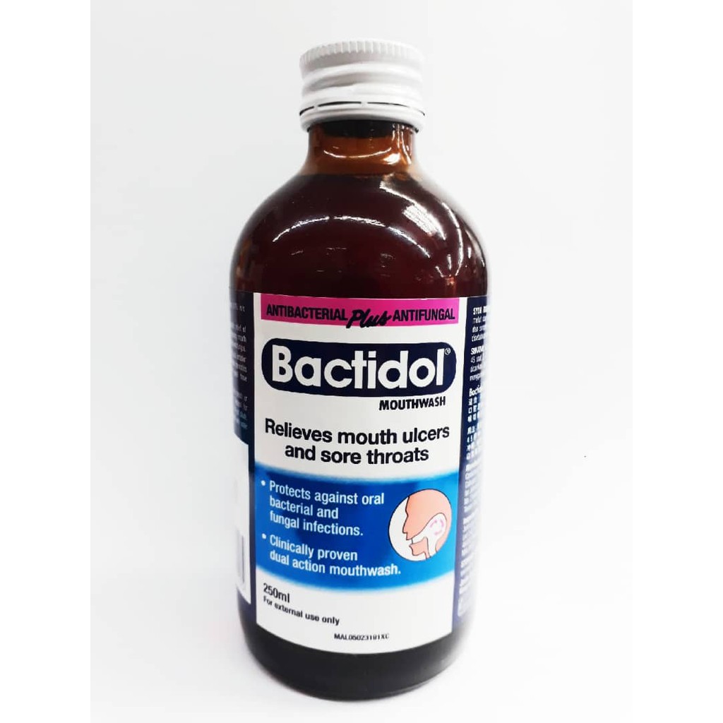 Bactidol Mouthwash 250ml | Shopee Malaysia
