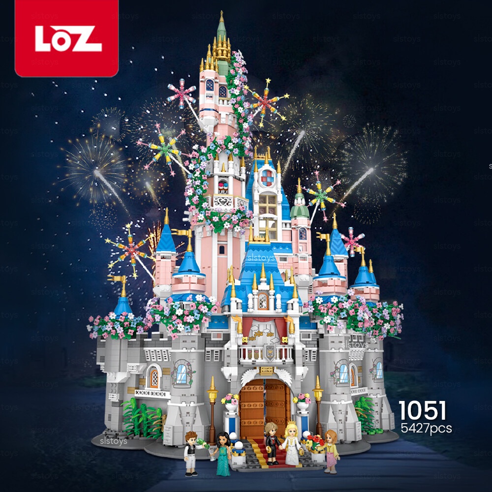 LOZ IDEAS Mini Block Fantasy Dream Castle Creative Building Brick Boy ...