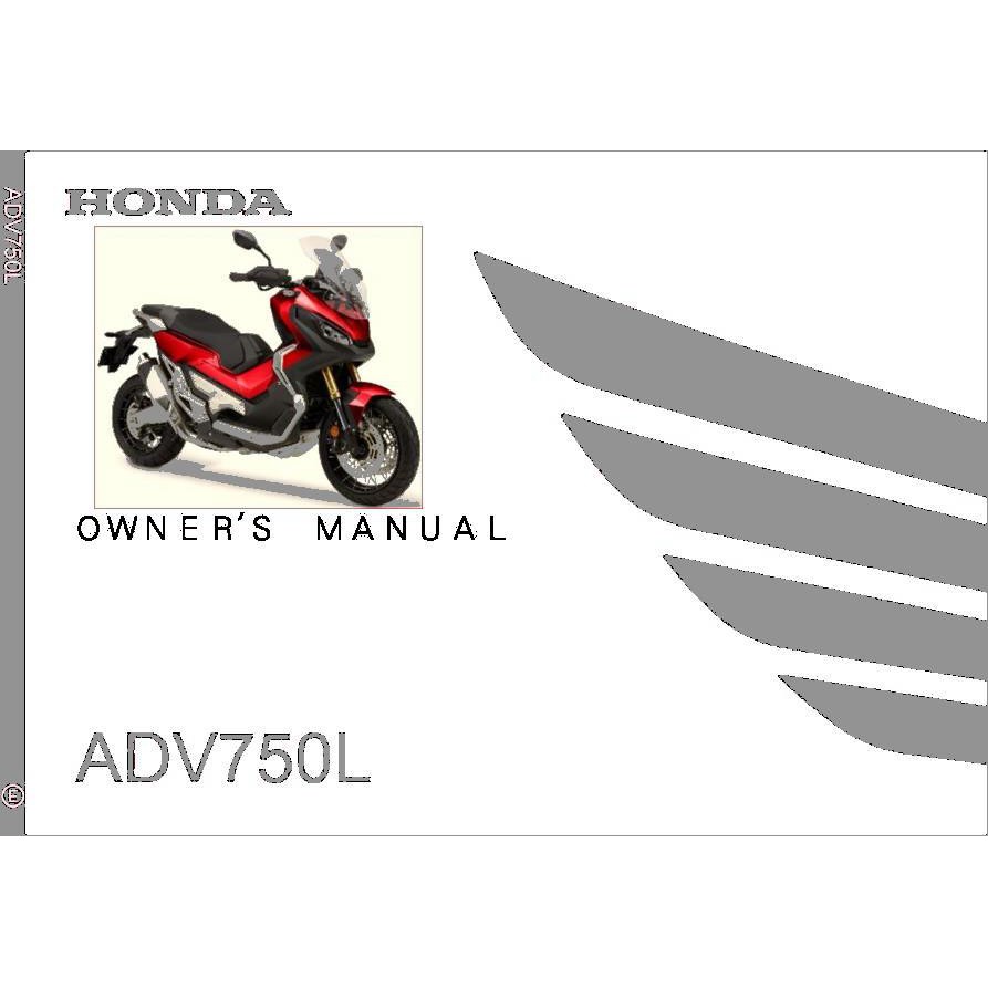 HONDA X-ADV 750L OWNER'S MANUAL PANDUAN PEMILIK - 2018 | Shopee Malaysia