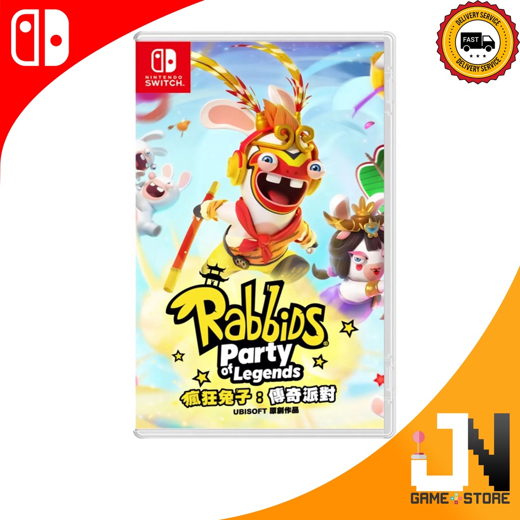Nintendo Switch Rabbids Party Of Legends (English/Chinese)(NEW ...