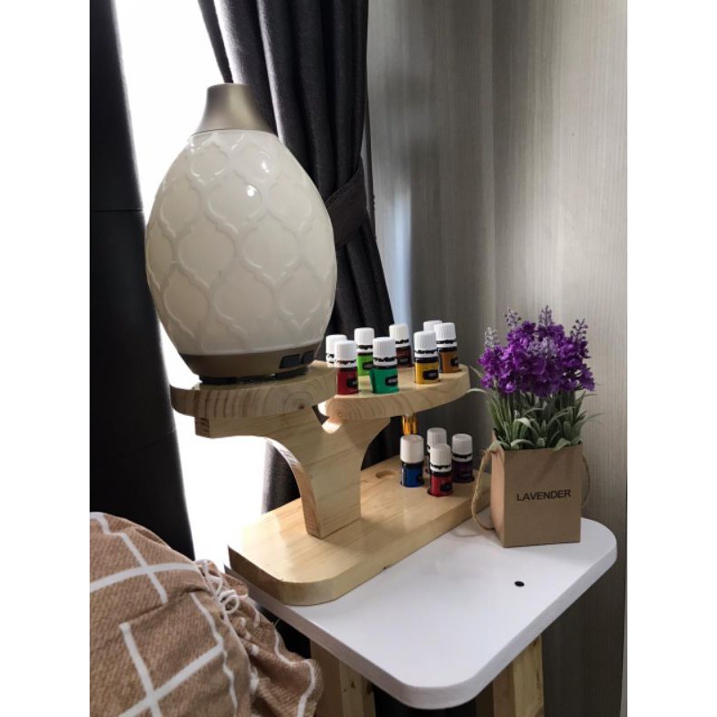 Standing Diffuser / young living rack / wooden essential oils rack ...