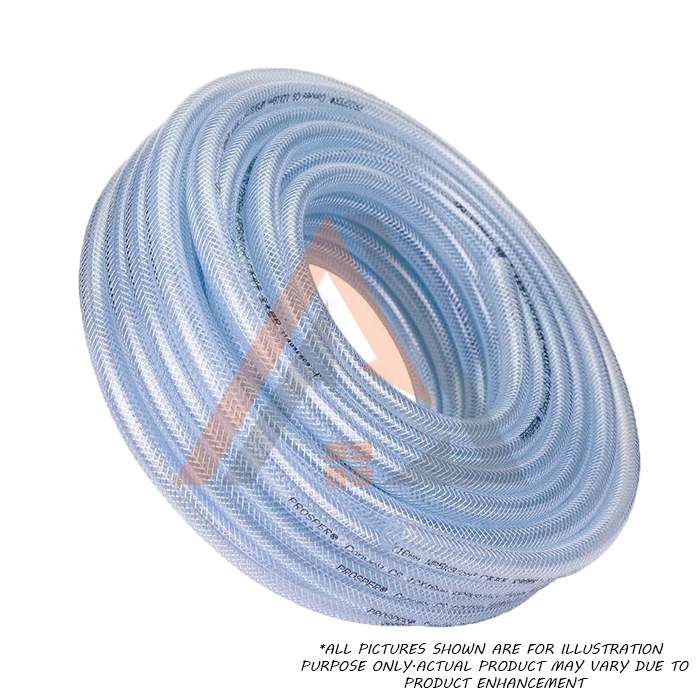 PVC Reinforced Flexible Gas Hose Pipe Per Meter Getah Paip Gas | Shopee ...