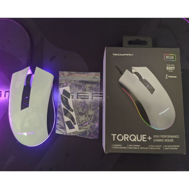 Tecware Torque (+) Plus RGB White Mouse | Shopee Malaysia