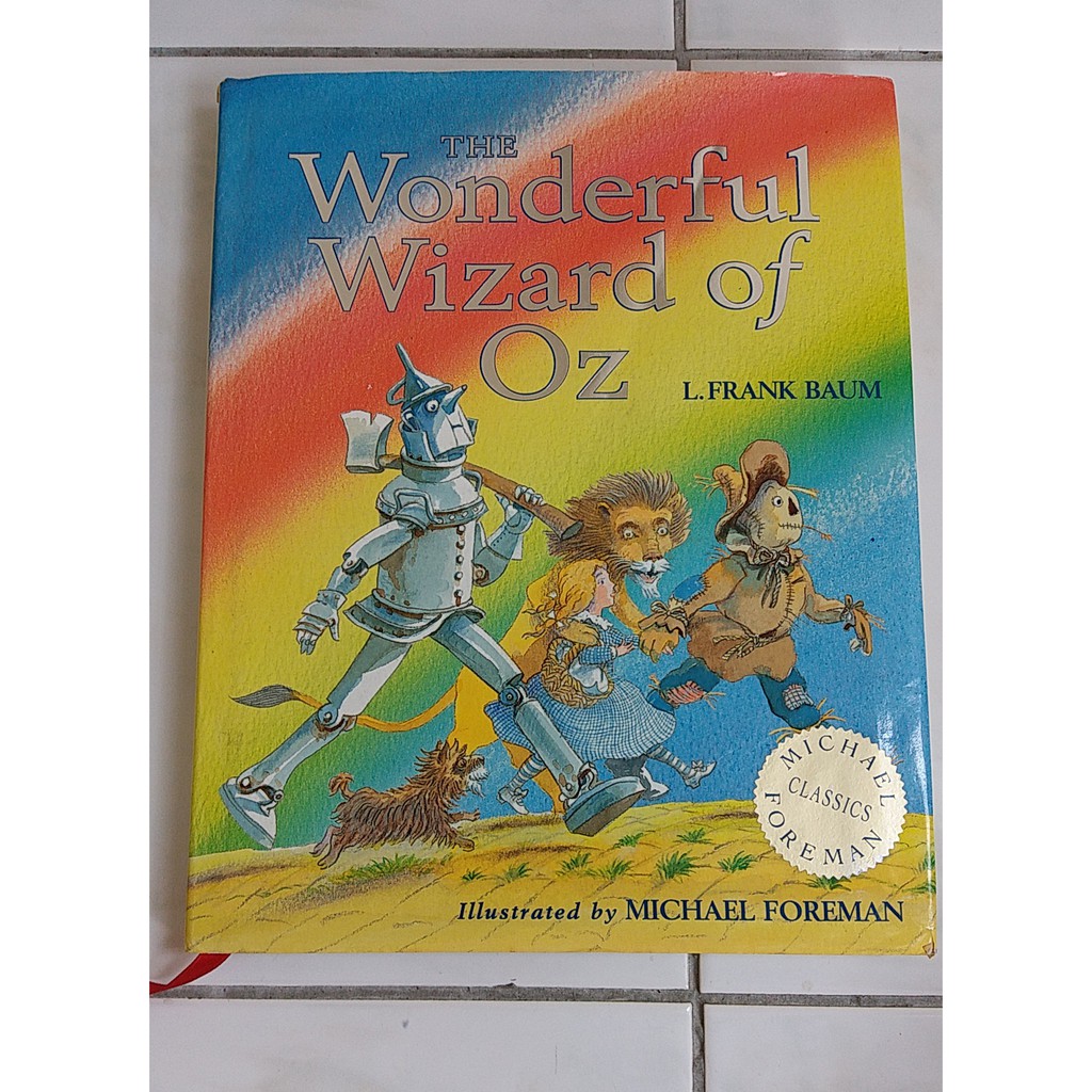 The Wonderful Wizard of Oz- Hardcover English Story Book 英文故事书(second ...