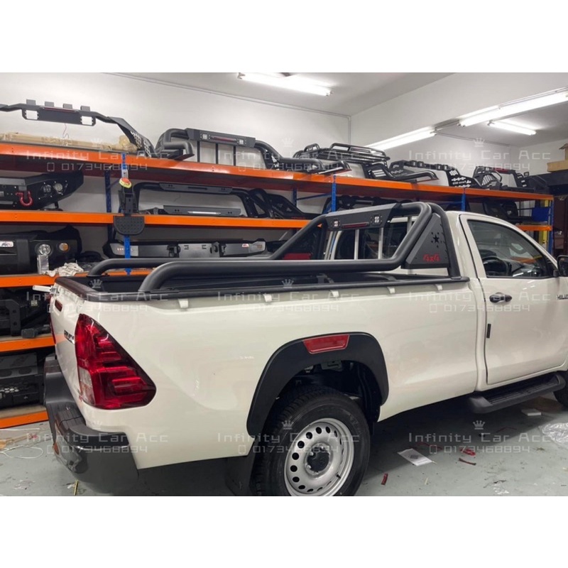 Toyota Hilux Revo（Single Cab 2 Door）Bull 745 Sport Bar Roll Bar ...