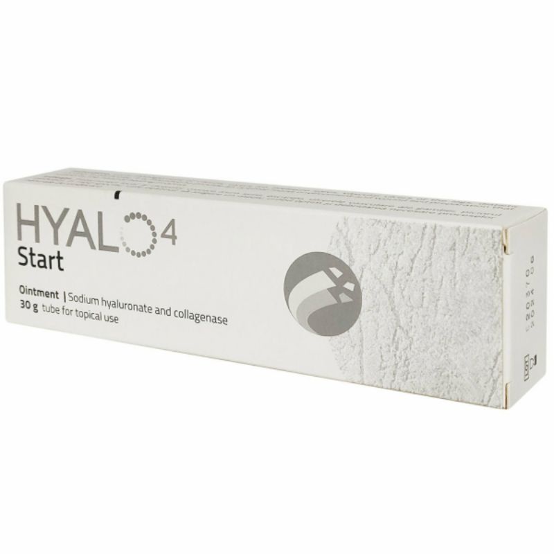Hyalo 4 start sodium hyaluronate and collagenase ointment repackaged ...