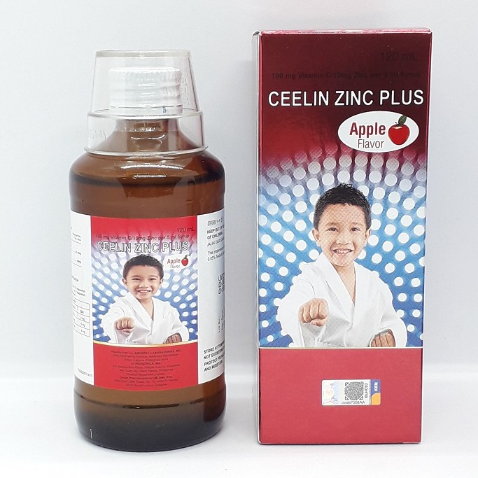 Ceelin Zinc Plus syrup 120ml (Apple Flavor) | Shopee Malaysia
