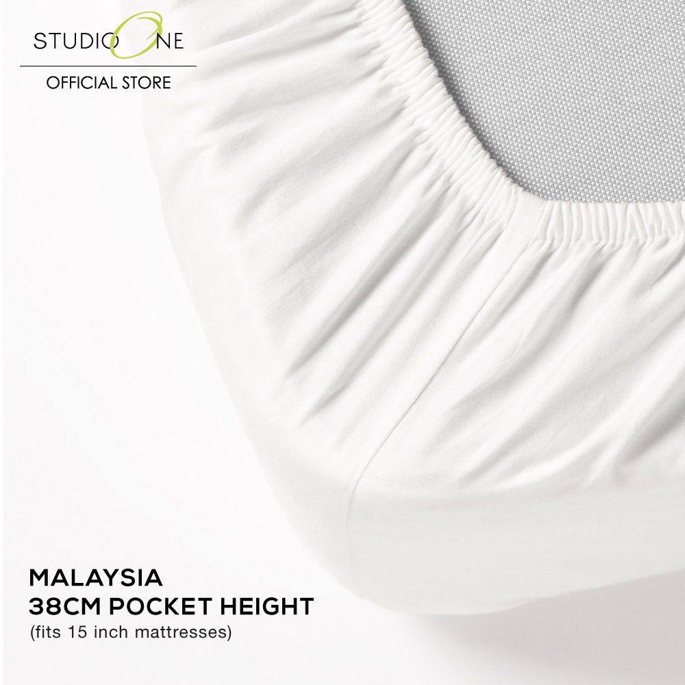 Studio One Alvora Fitted Sheet Set 4 in 1 600TC MicroXT Mosquito ...