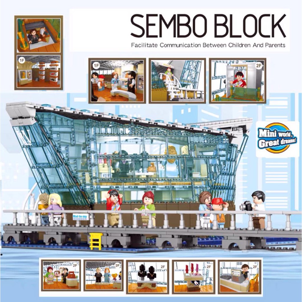 SEMBO BLOCKS 601099 SINGAPORE LV FLAGSHIP STORE BUILDING BLOCKS ...