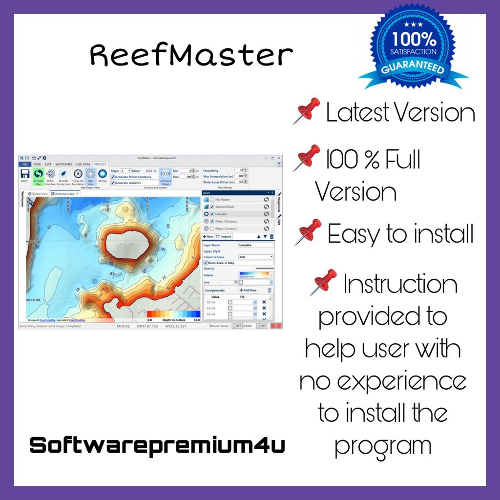 ReefMaster 2.1.52 (2019) | Underwater Mapping 🔥【Full Version】🔥 | Shopee ...