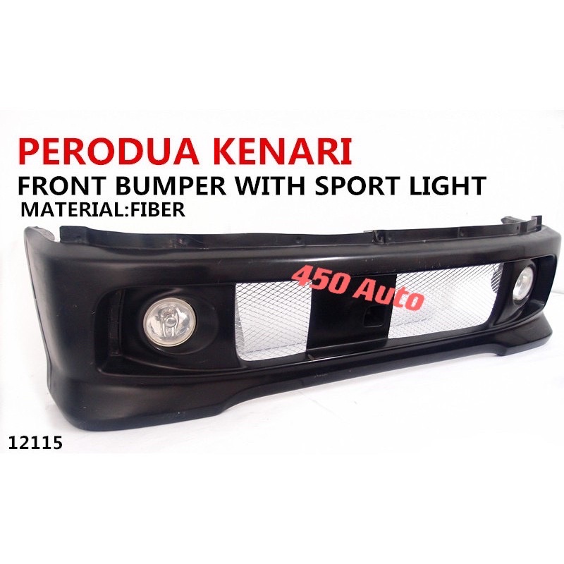 PERODUA KENARI FRONT BUMPER + LAMP MOVE FB72 | Shopee Malaysia
