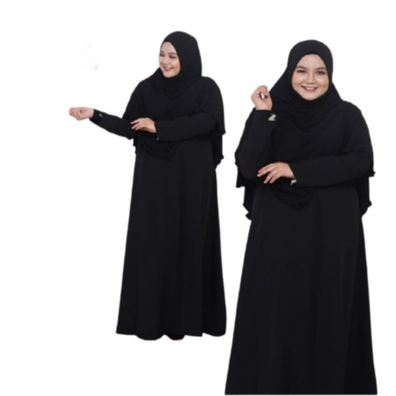 PLUS SIZE JUBAH KOSONG . JUBAH MUSLIMAH. JUBAH ARAB | Shopee Malaysia