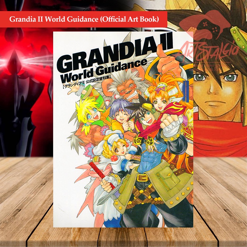 Grandia II World Guidance (Official Art Book) | Shopee Malaysia