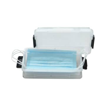 INFORMA Mini Box Set Transparent Mini Storage Box Set Mask Box | Shopee ...