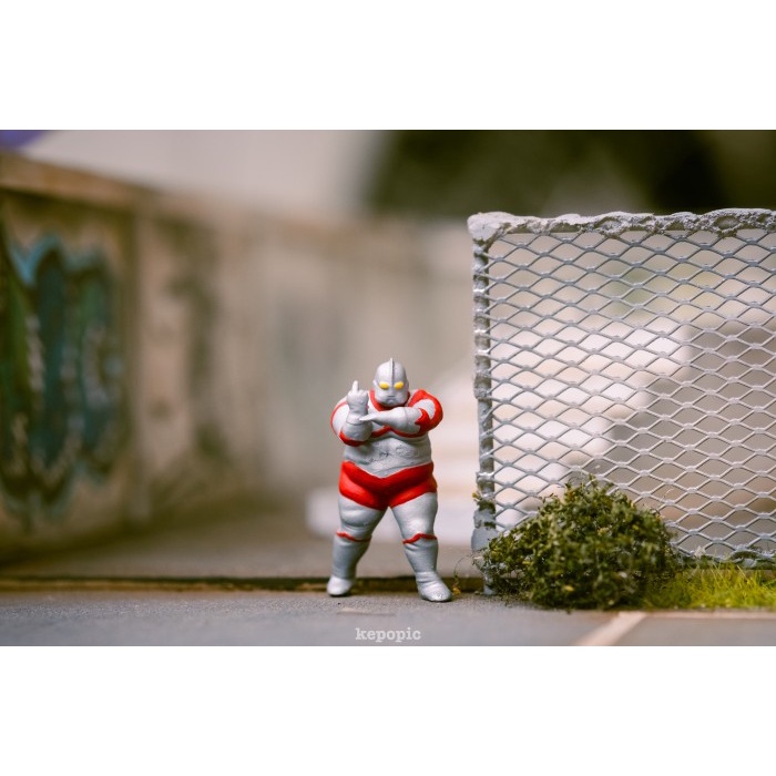 Fat ultraman Figure Scale 1/64 hotwheels tarmac inno KS26 HAZSE27 ...