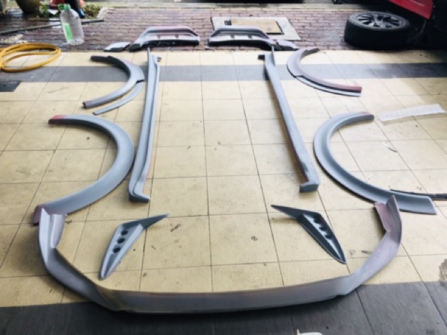 Toyota Chr c-hr artisan Bodykit body Kit front side rear skirt lip lips ...