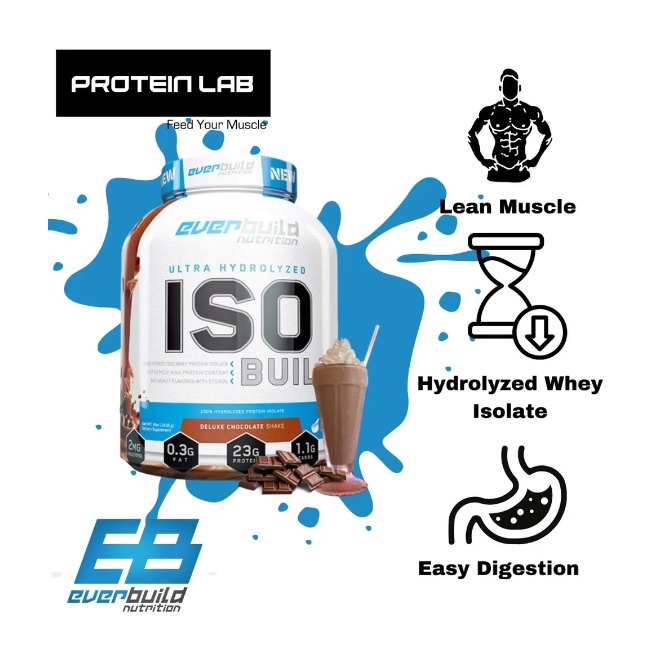 Everbuild Nutrition 100% Hydrosated Iso Build (5LBS) | Shopee Malaysia