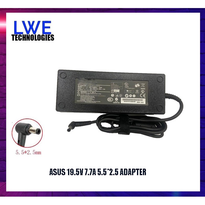 Asus oem A17-150P1A ADP-150NB 19.5V 7.7A (5.5*2.5) 150W G50 G51J G70G ...
