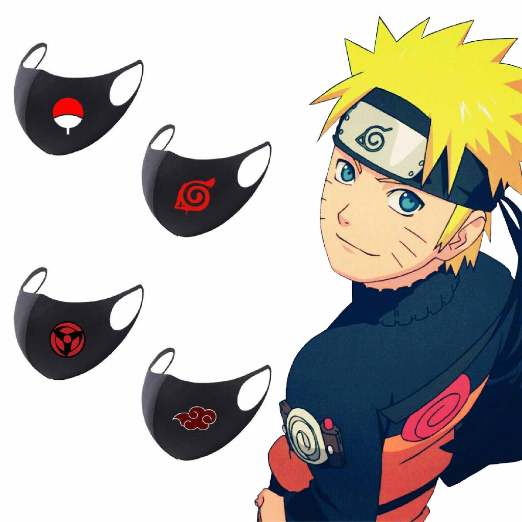 Mask Children | Adult | Anime | Naruto Printing Mask 动漫儿童成人口罩火影忍者 ...