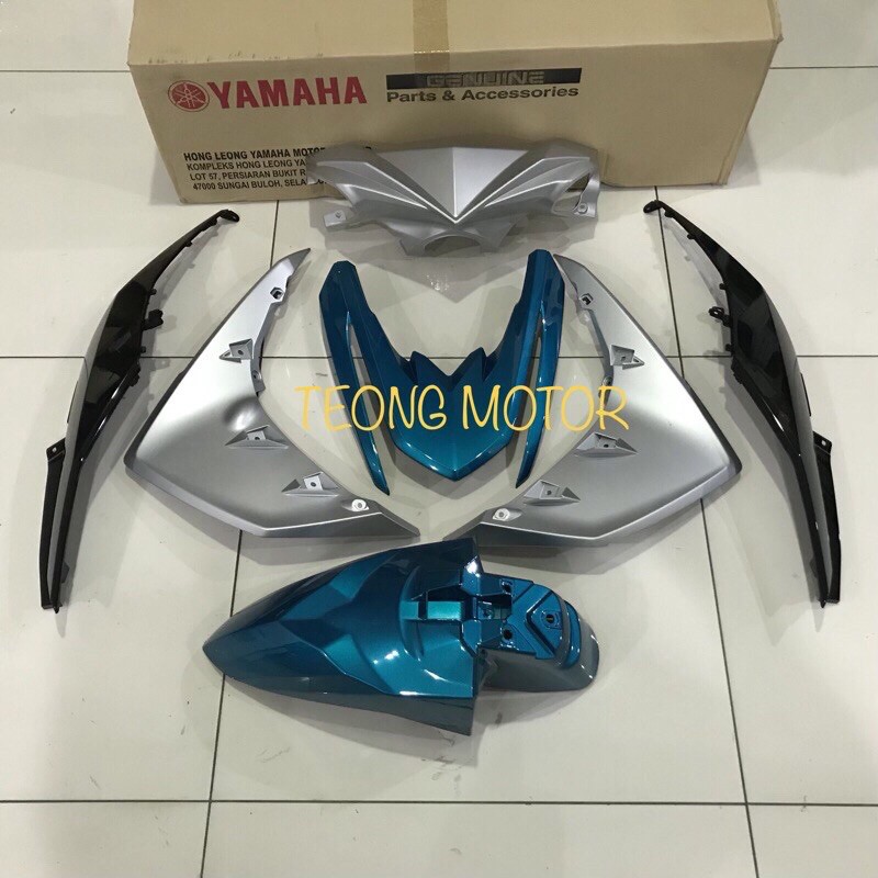 SOLARIZ BODY COVER FULL SET GREEN ORIGINAL YAMAHA 100% | Shopee Malaysia