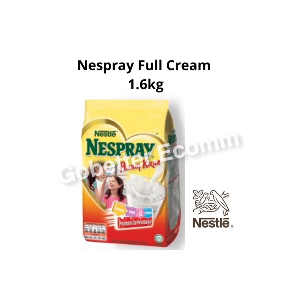 Nestle Nespray full cream 1.6kg (31/5/2022) | Shopee Malaysia