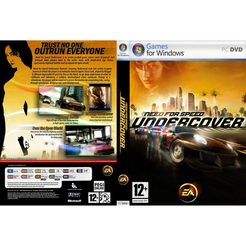 (PC DVD) Need For Speed Undercover | Shopee Malaysia