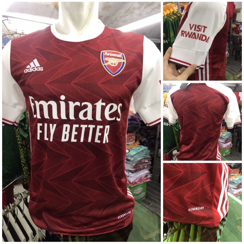 Arsenal home ( 2020 ) | Shopee Malaysia