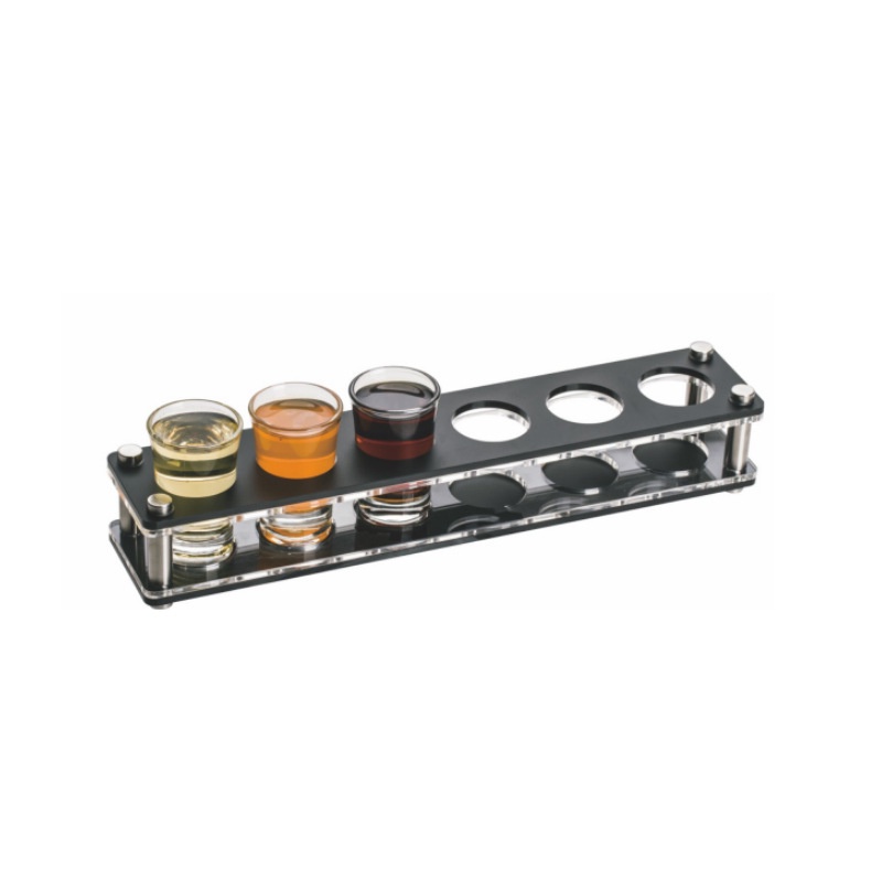 Holes Acrylic Shooter Rack / Clear Acrylic Shot Glass Holder Rack Bar ...