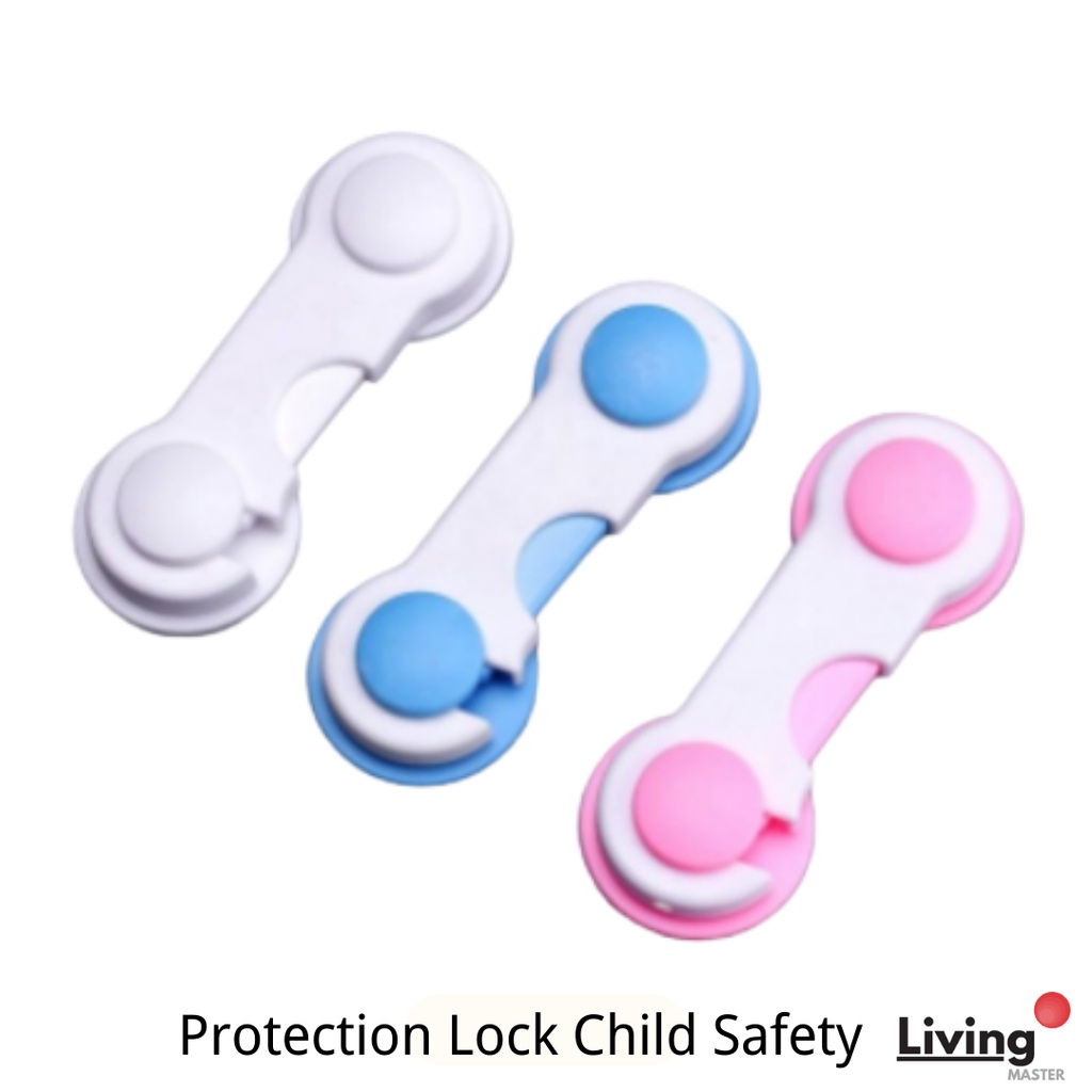 Baby Care Child Safety Protection Lock Plastic Cabinet Lock Child ...